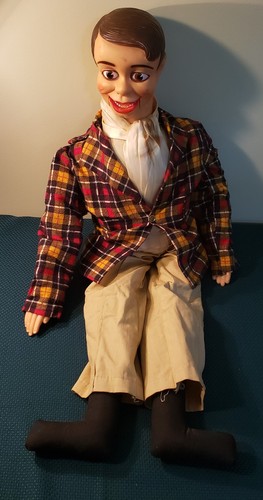 DANNY O'DAY - Jimmy Nelson - 30" Ventriloquist Dummy Doll 1960s Read ...
