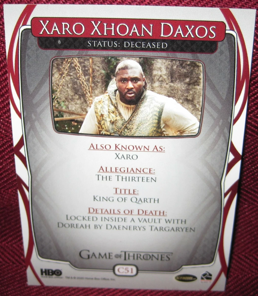 Xaro And Doreah Game Of Thrones