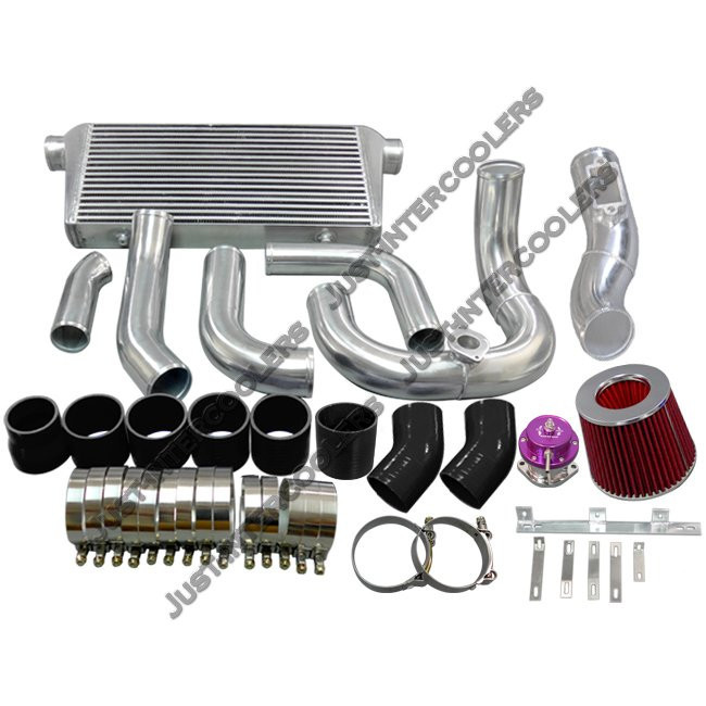 CX 31x12x3 Intercooler Kit For 91-00 Lexus SC300 2JZ-GTE 2JZ Stock Twin ...