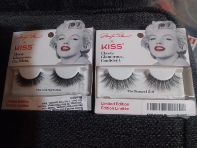 2 Marilyn Monroe x Kiss Limited Edition Lashes 90083 The Girl Next Door ...
