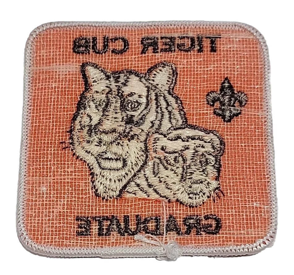 BSA Cub Scouting Tiger Cubs Official Uniform Square FDL Graduate Patch ...