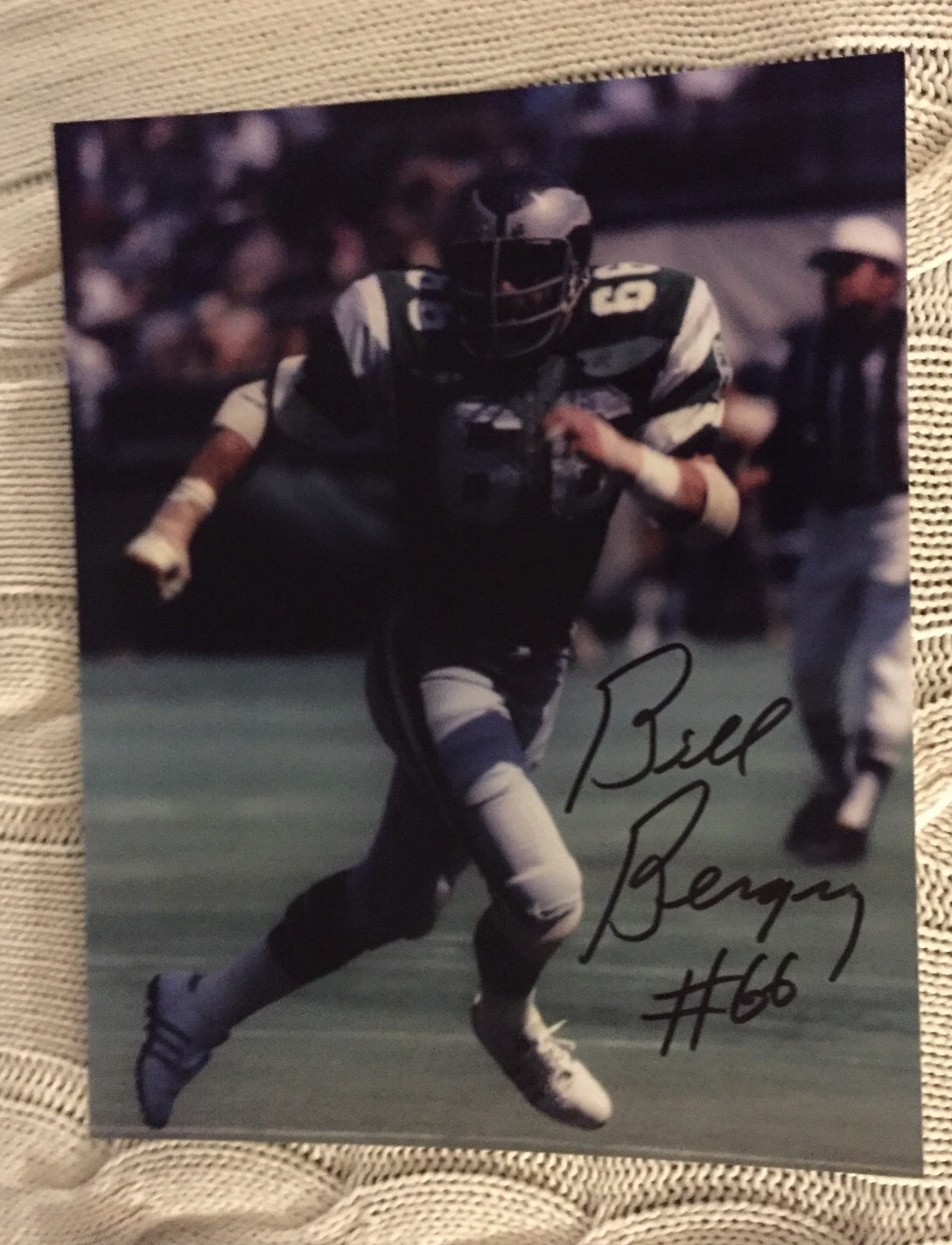 Bill Bergey Signed 8 X 10 Photo Autographed Philadelphia Eagles | eBay