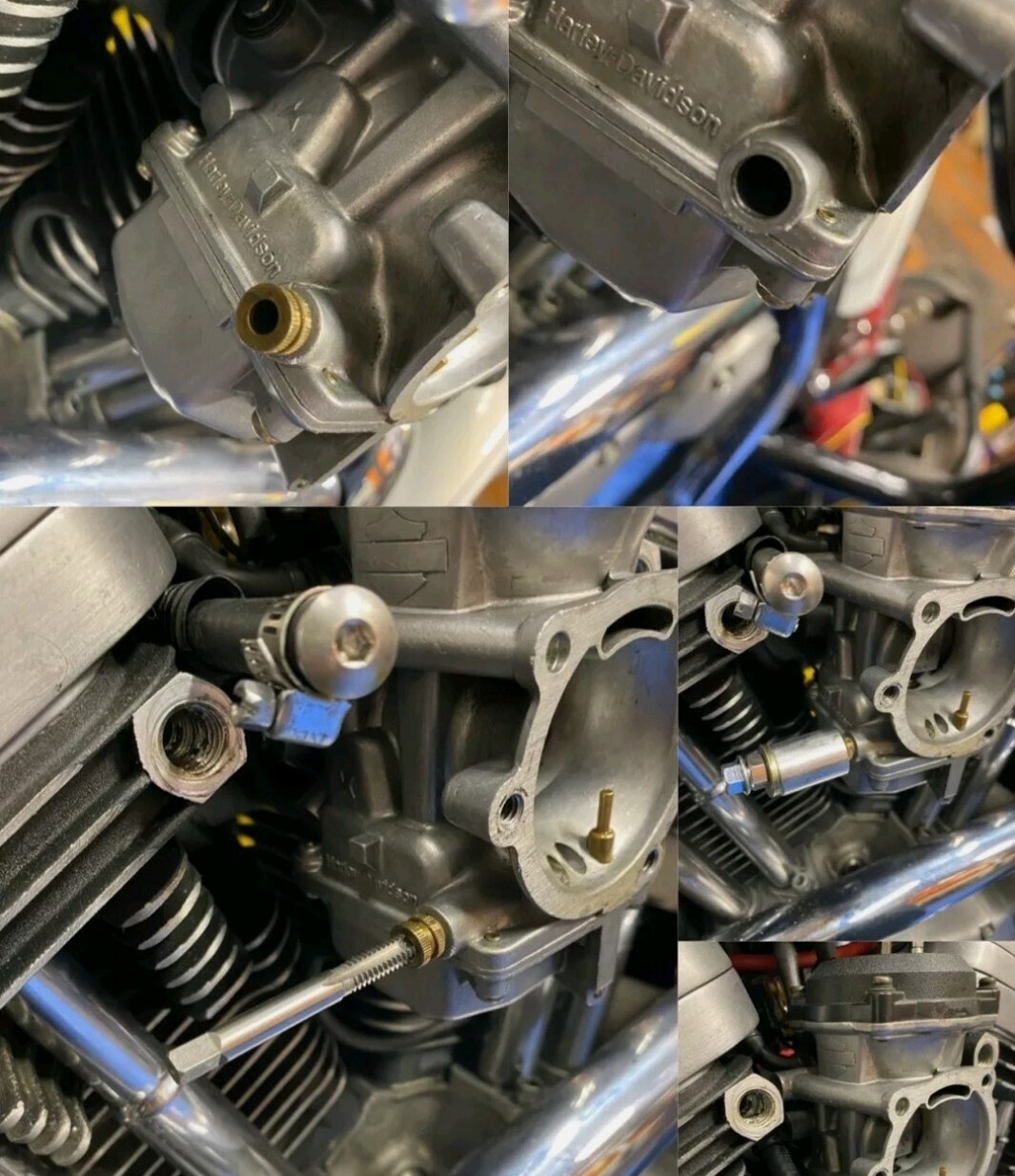 Tool Harley-Davidson CV carb Fuel inlet Puller 883 1200 1340 88 Buell ...