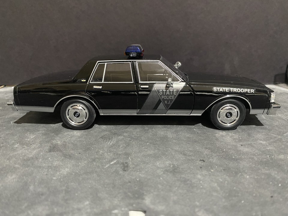 NJSP 1/24 Scale 1981 Chevrolet Caprice Police Ghost Custom | eBay