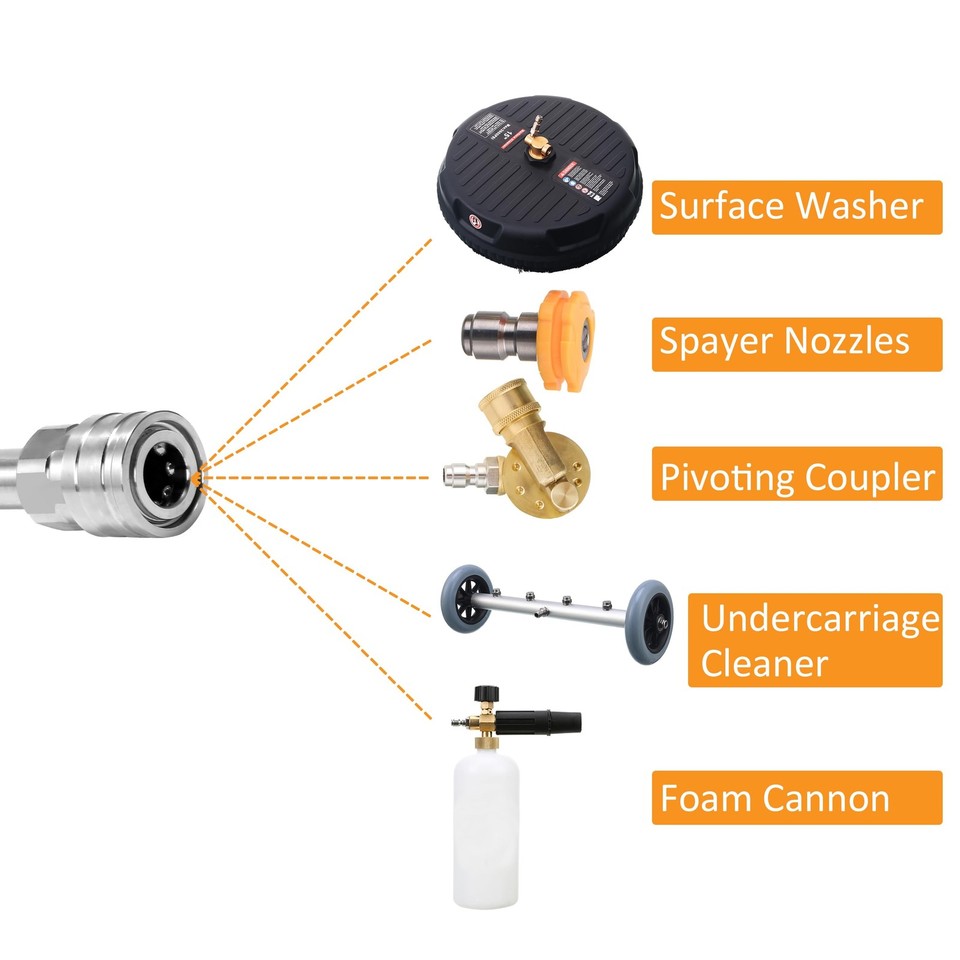 Pressure Washer Extension Wand, Universal Lance Extension for Power ...