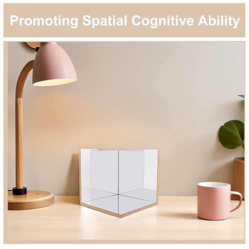 Kids Montessori Mirror Discovery - Montessori Reflection Toy ...