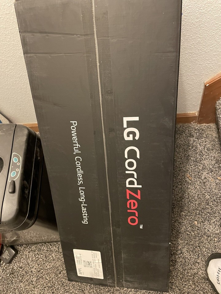 LG CordZero A9 25.55V Cordless Stick Vacuum Cleaner - Matte Black/Silver... 48231029124| eBay