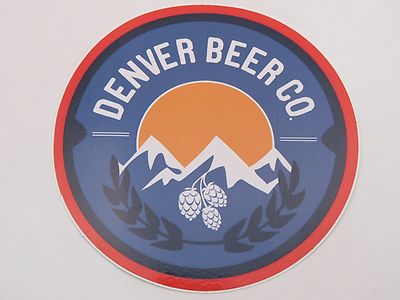 Bier Aufkleber ~ ~ Denver Bier Company Colorado; Add 'L Sticker Nur S&H ...