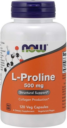 L-Proline 500mg,120 VegCapsules | eBay