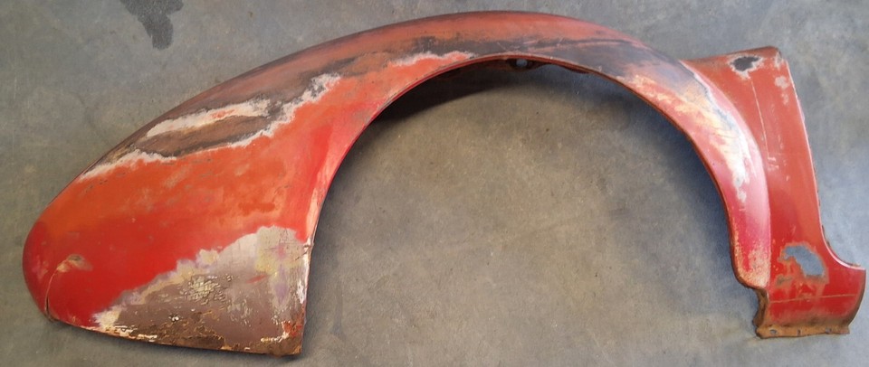 MGA Roadster Rear Right Fender-Almost Rustfree -Nice Solid Original ...