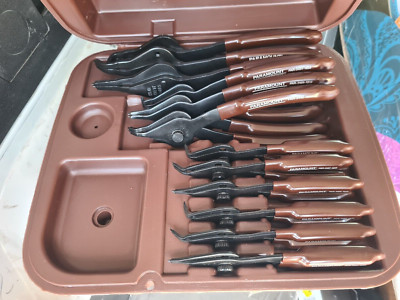 Paramount Combination 12pc Internal / External Snap Ring Pliers SET Kit ...