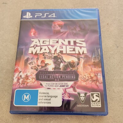 New Sealed Sony Playstation 4 PS4 Game - Agents of Mayhem (Day One ...