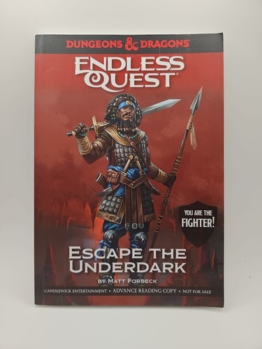 Dungeons and Dragons Endless Quest Escape the Underdark NEW 9781536200652| eBay