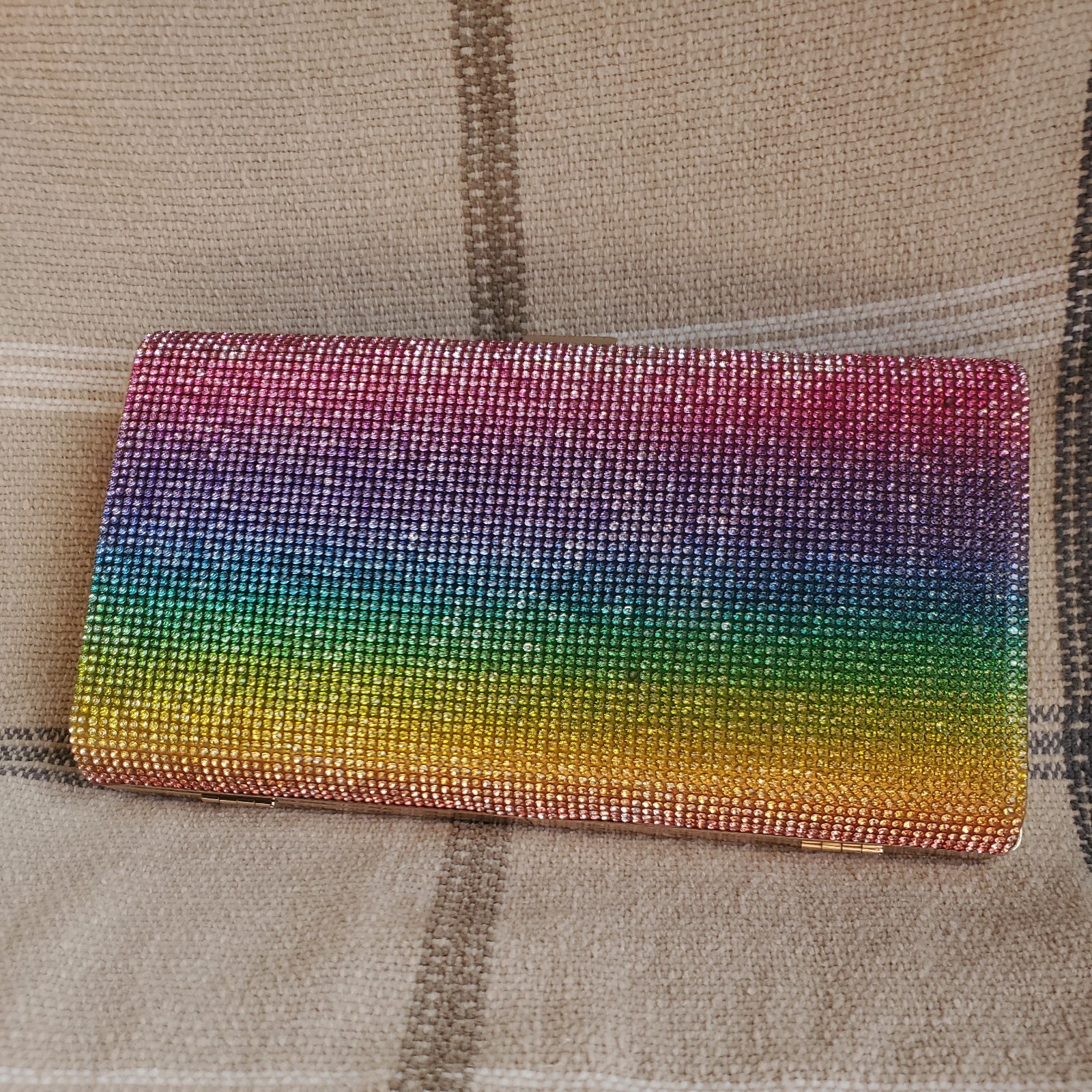 Our Collection Rainbow bag multi-color diamond Handba… - Gem