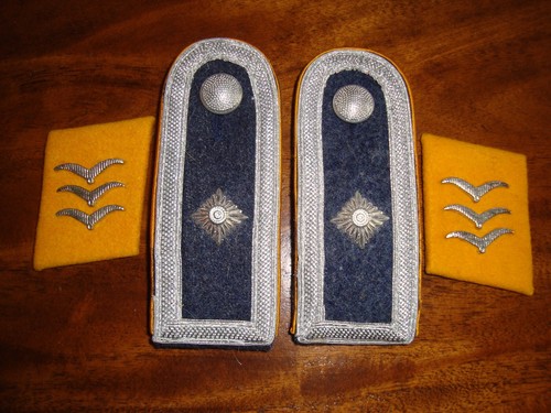 German Luftwaffe SET: Collar tabs; Shoulder Boards | eBay
