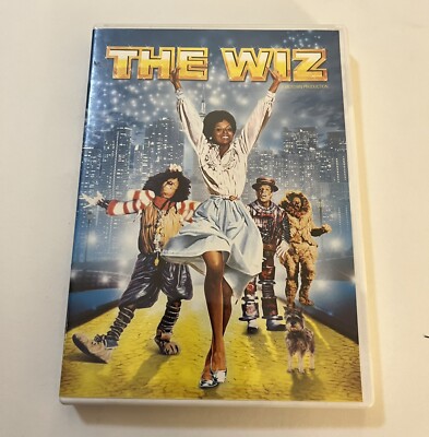 The Wiz (DVD) Diana Ross Michael Jackson Very Good Condition Free ...