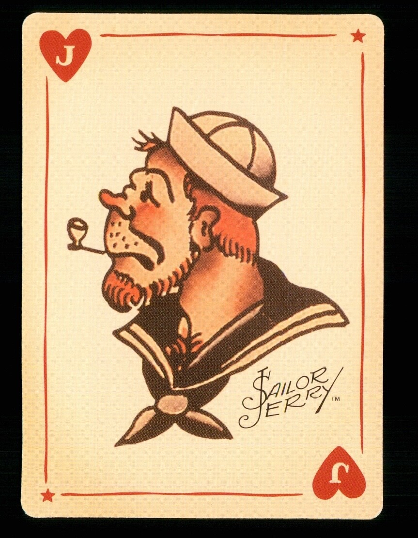 Jack Card Tattoo Jack And Sally Card By Louise. One From... Blue