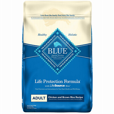 Blue Buffalo 800154 Life Protection Dry Dog Food, Chicken/Rice, 30 Lbs ...