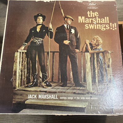 Jack Marshall The Marshall Swings LP Capitol T1351 Mono promo copy | eBay