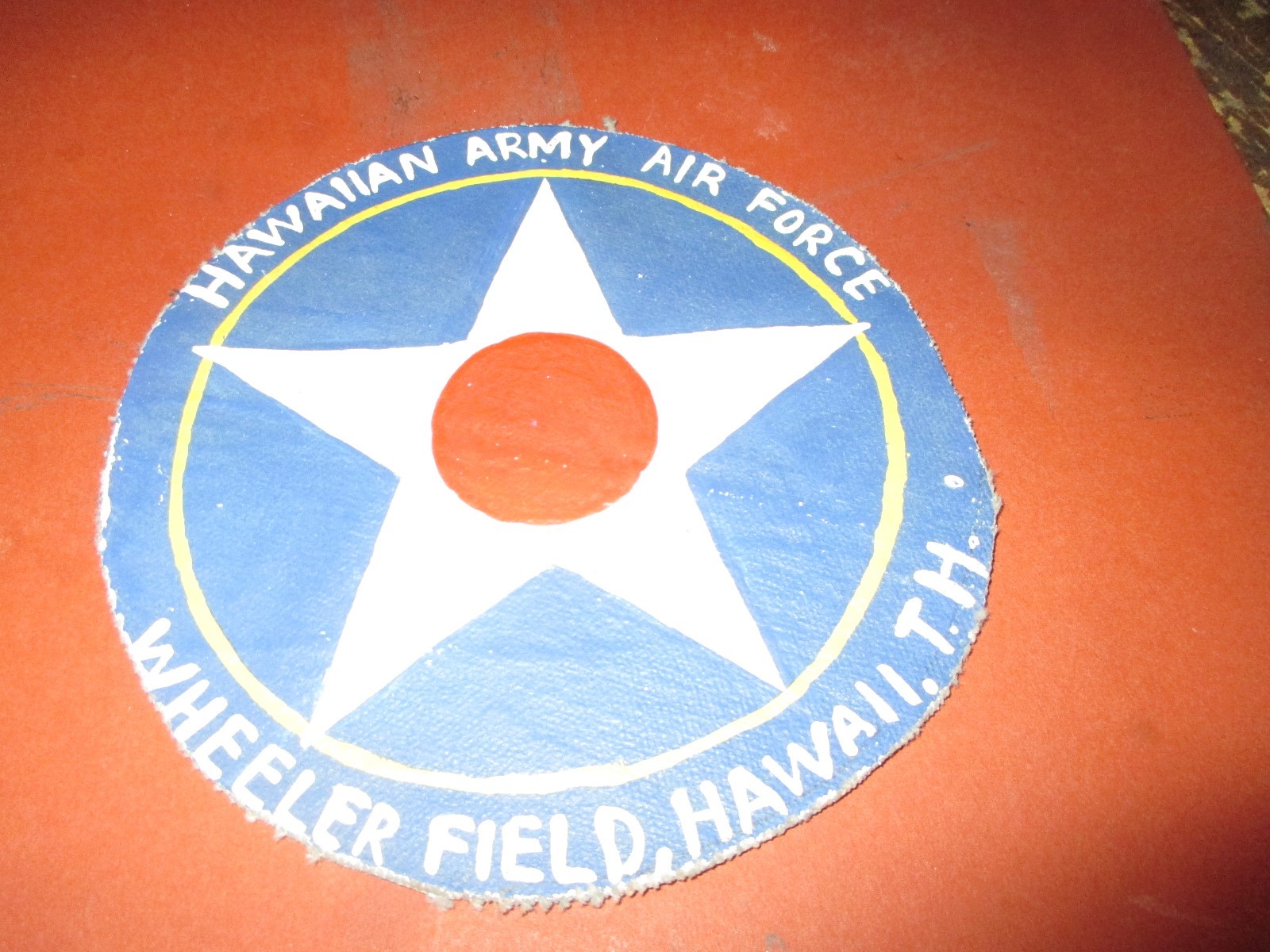 WWII USAAF HAWAIIAN AF WHEELER FIELD ,HAWAII T.H. FLIGHT JACKET PATCH ...