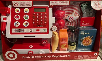 Target Cash Register + Accessories Kids Pretend Toy Shopping Bag | eBay