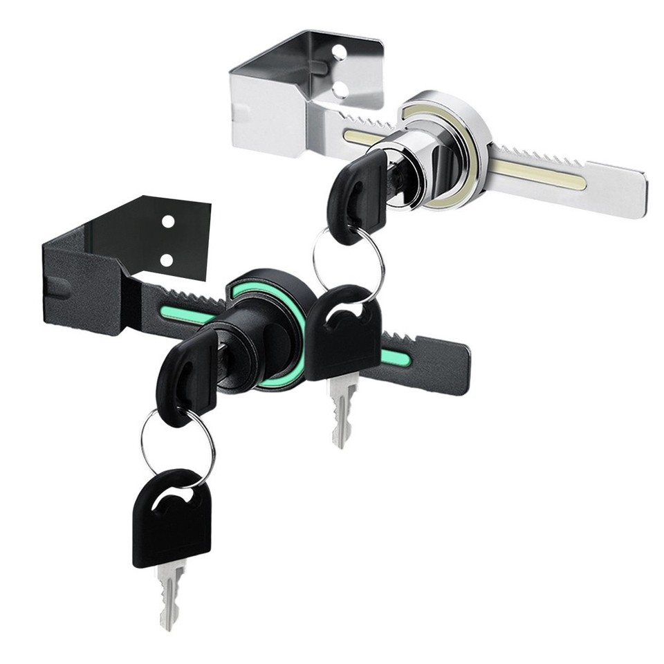 Luminous Door Lock Punch-Free Lock Indoor Security Daily Use Durability ...