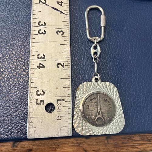 Two )2) Paris France “La Tour Eiffel” Silver Tone Key Rings | eBay