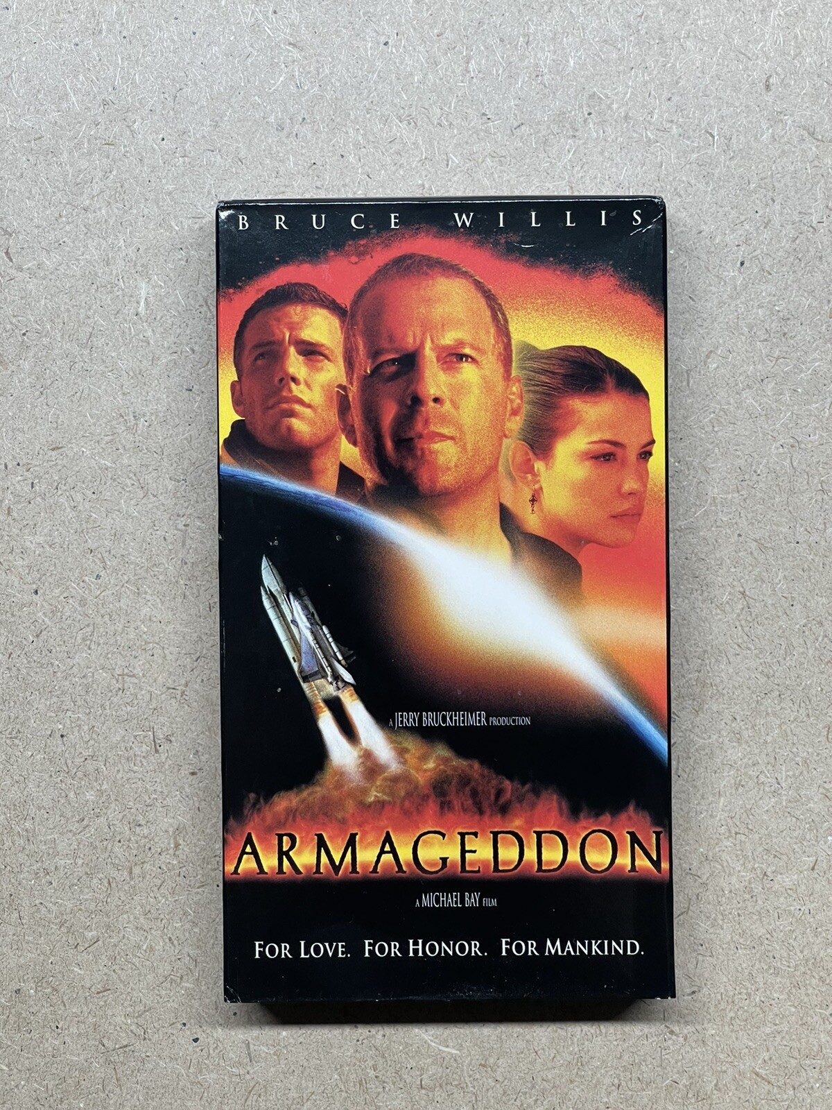 Armageddon (VHS, 1996) Classic Bruce Willis, Ben Affleck, Will Patton Vintage 786936085839| eBay