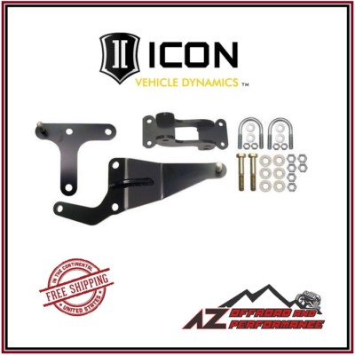 ICON Dual Steering Stabilizer Bracket Kit For 99-04 Ford F250 F350 ...