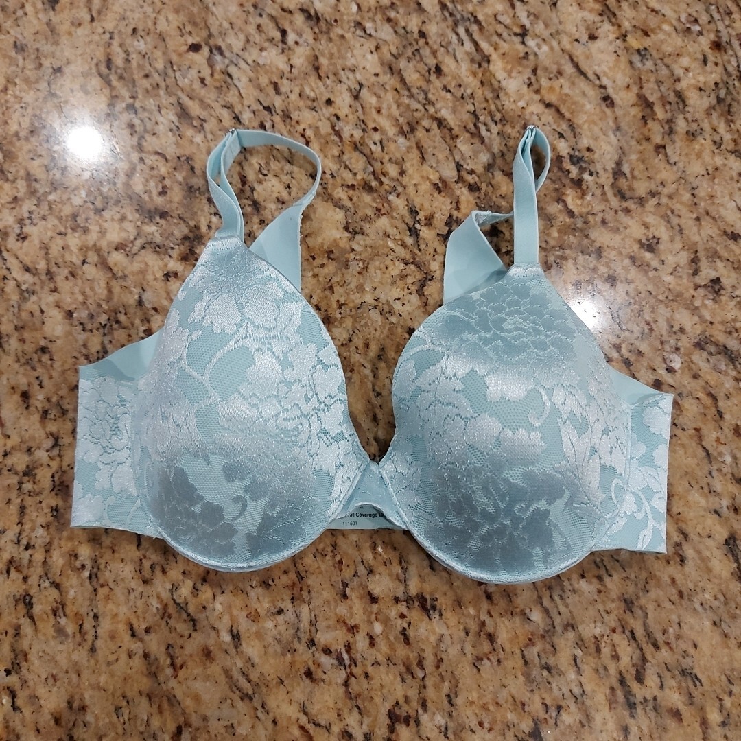 Soma Vanishing Back Full Coverage Lace Bra 32C Underw… - Gem