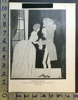 1929 GILLMORE HOWARD BERKELEY CHARICATURIST CARTOON RALPH BARTON PRINT ...