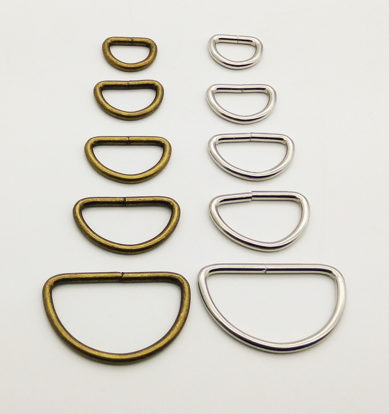 D Ring Loop Metal Nickel Antique Handbag Rings Loops Belt BUCKLE ...
