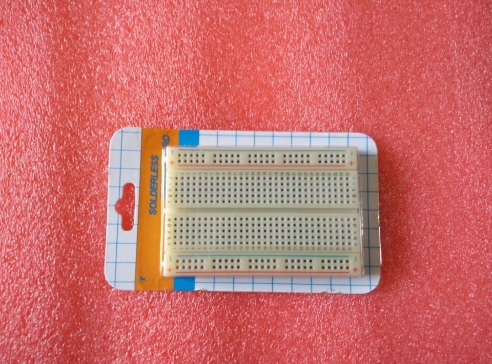1pcs mini bread board / breadboard 8.5CM x 5.5CM 400 hole | eBay