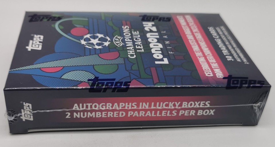 Topps UEFA Champions League UCL Final London 2023-24 Soccer Box | eBay