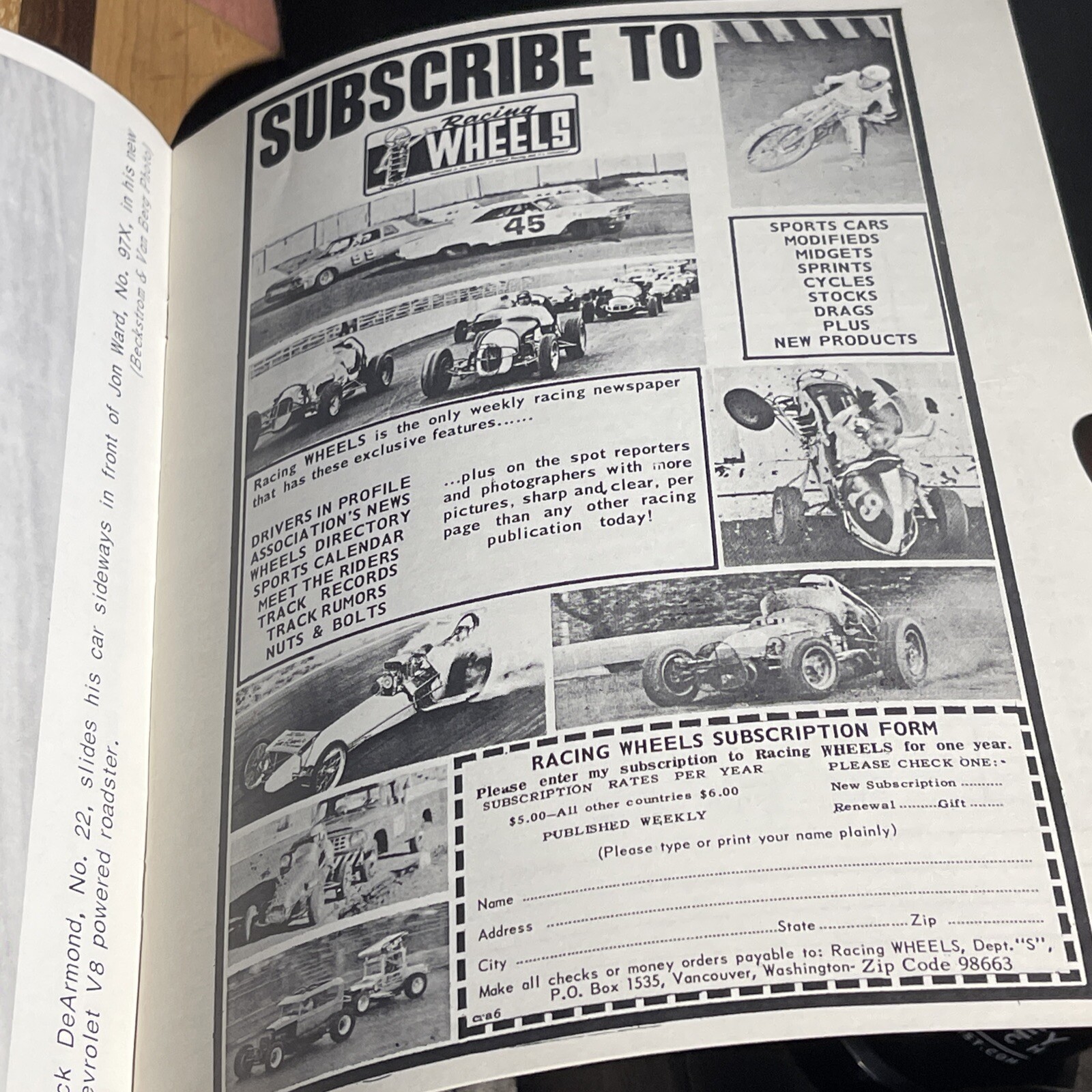 1960s Sprint Car Races Program, California Racing Association | eBay