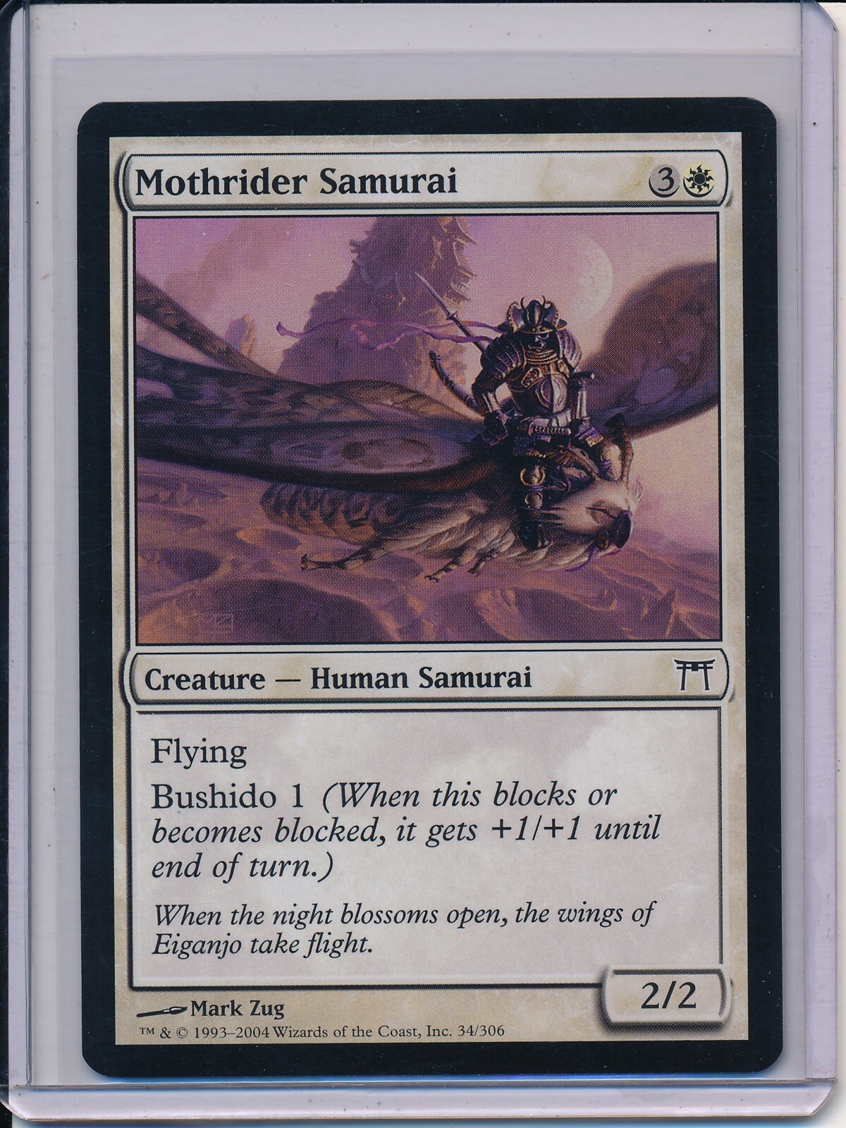 MTG MOTHRIDER SAMURAI Champions of Kamigawa 34/306 Regular Common | eBay
