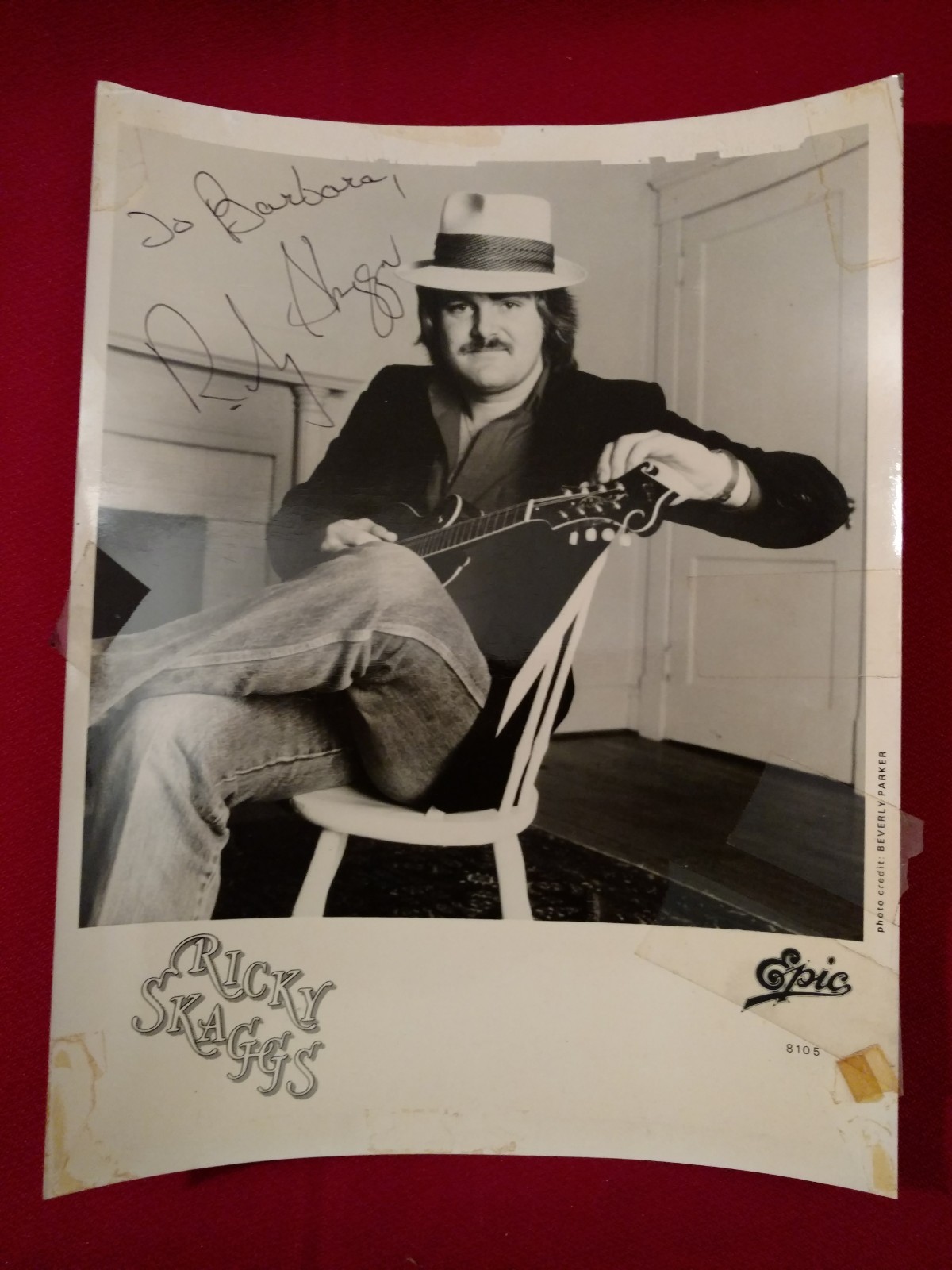 Ricky Skaggs REAL hand SIGNED 8x10 Photo Autographed Country | eBay