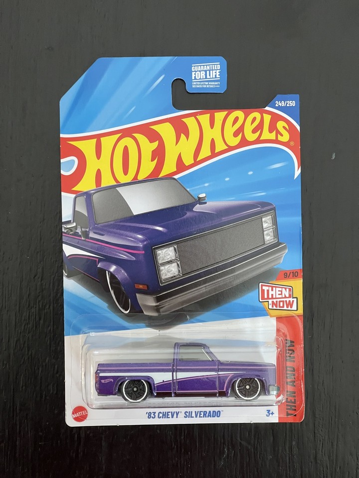 Hot Wheels Dollar General Exclusive Purple 83 Chevy Silverado | eBay