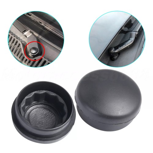 2pcs Front Wiper Arm Nut Cap Bolt Rocker Cover 1J0955205,1J0955205A,1j ...