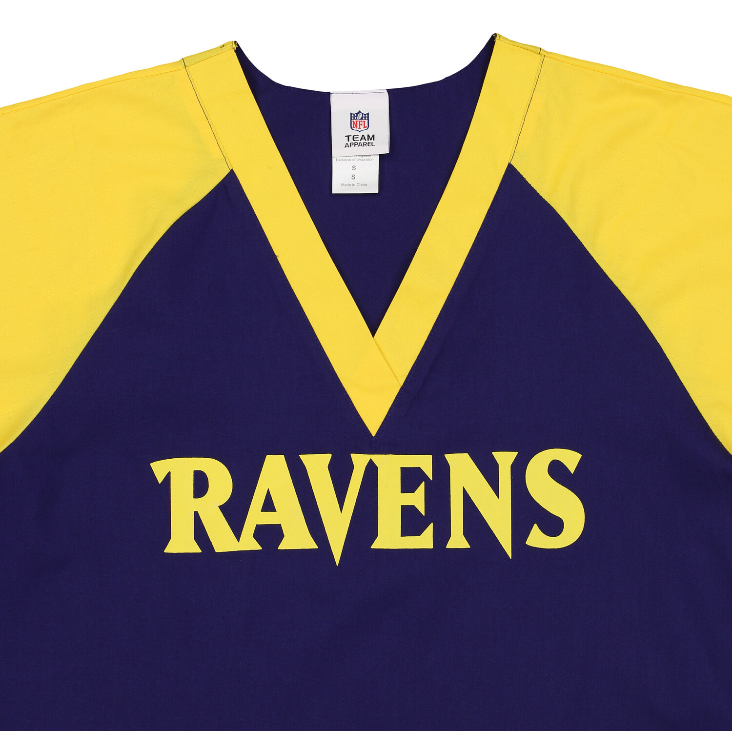 Fabrique Innovations NFL Unisex Baltimore Ravens Scrub Top | eBay