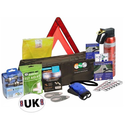 European Travel Kit For Driving In Europe Motoring Car Van Caravan ...