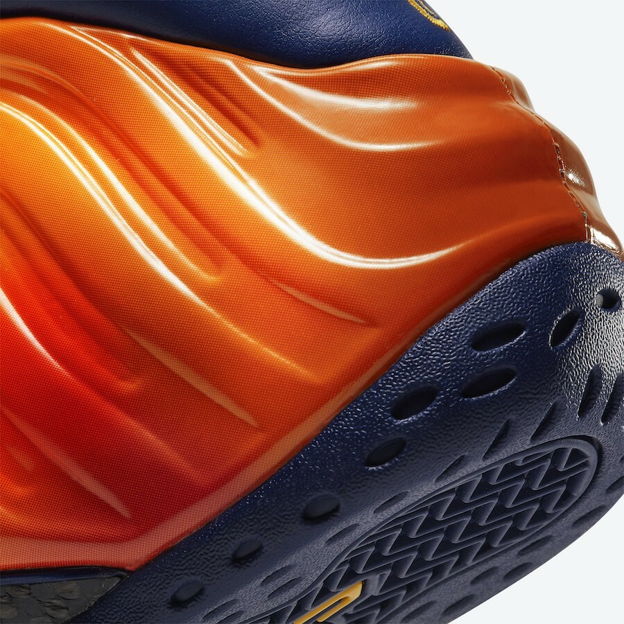 Wmns Air Foamposite One UK 6 EUR 40 Blue Void/University Gold-Rugged Orange New | eBay UK