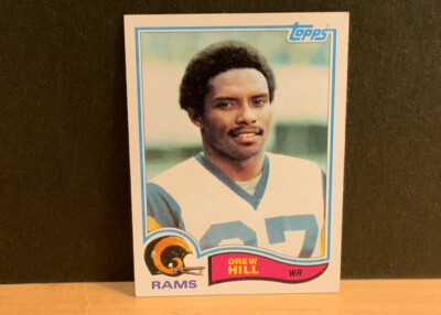1982 Topps #379 Drew Hill Rookie Football card Los Angeles Rams! | eBay