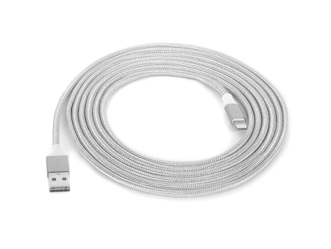Lightning to USB-A Charge and Sync Data Cable Light Gray 3M / 10FT by ...