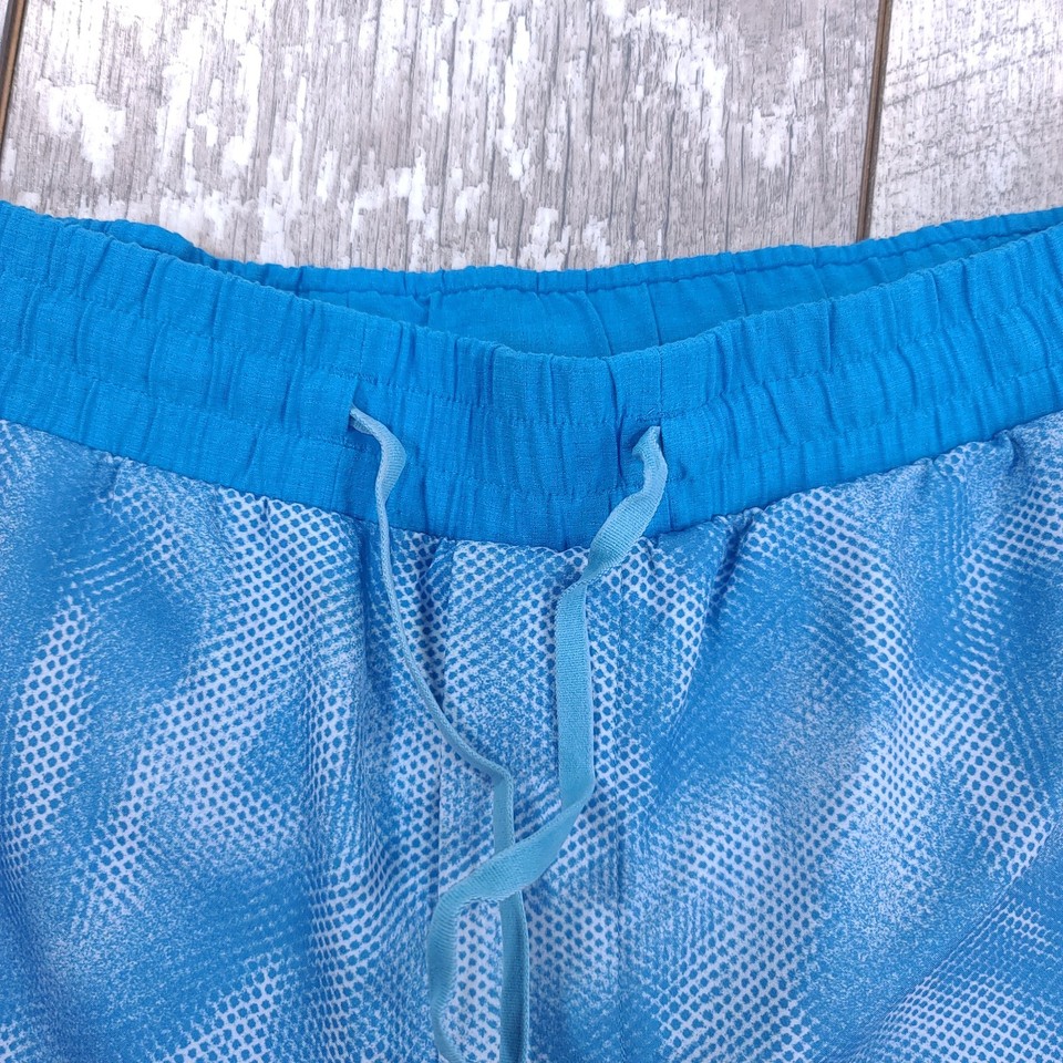 Lululemon Mens Lane Line Short 7" Size Large Neo Blue Mesh Lined ...