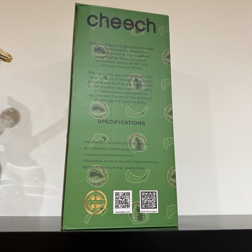 Cheech Glass #The Peoples Glass - Unique Collectible Water Pipe Piranha ...