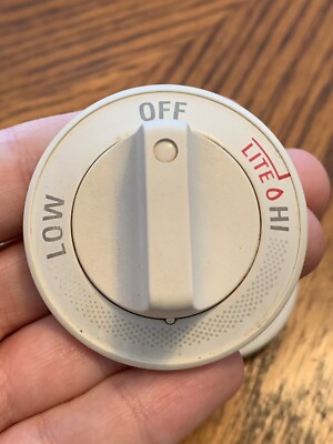 ONE GE HOTPOINT MAGIC CHEF KENMORE GAS RANGE STOVE WHITE KNOB | eBay