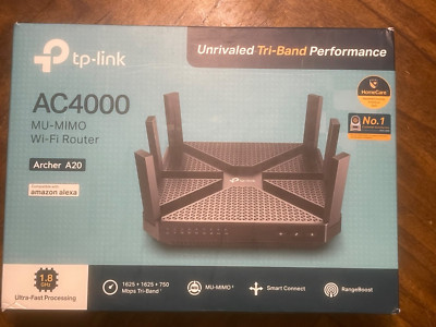 TP-LINK Archer AC4000 Tri-Band Wi/Fi 5 Router-C4000 | eBay