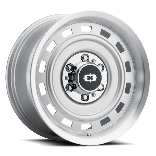 VISION 54 Cheyenne 15X10 5X127 Offset -12 Silver Machined Lip (Quantity ...