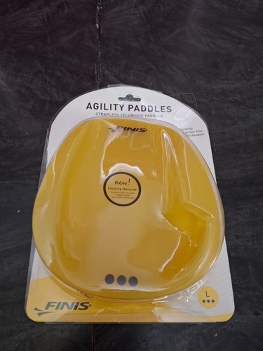 Finis Agility Paddles Size Large Strapless Hand Technique Swimming ...
